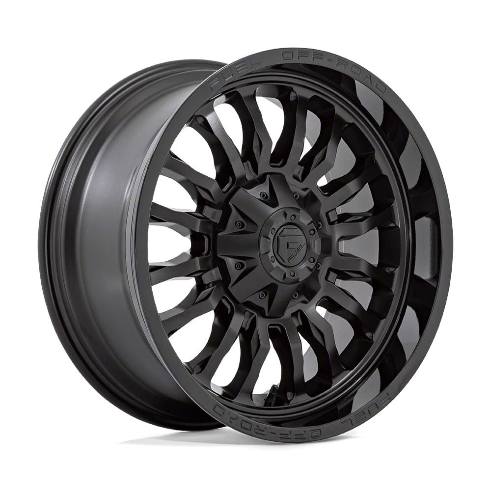 Fuel Wheels Jeep Wrangler Arc Blackout Wheel; 20x10; -18mm Offset ...
