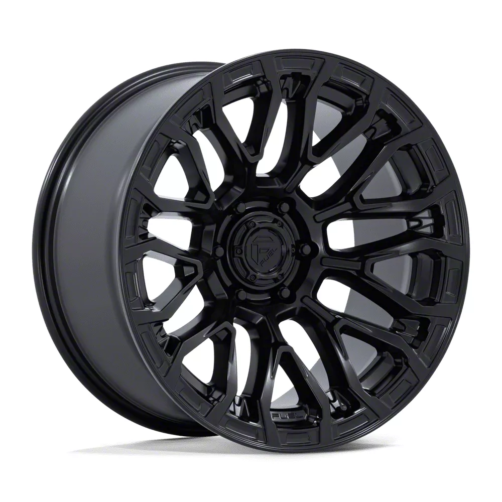 Fuel Wheels Jeep Wrangler Chisel Blackout Wheel; 20x9; 1mm Offset ...