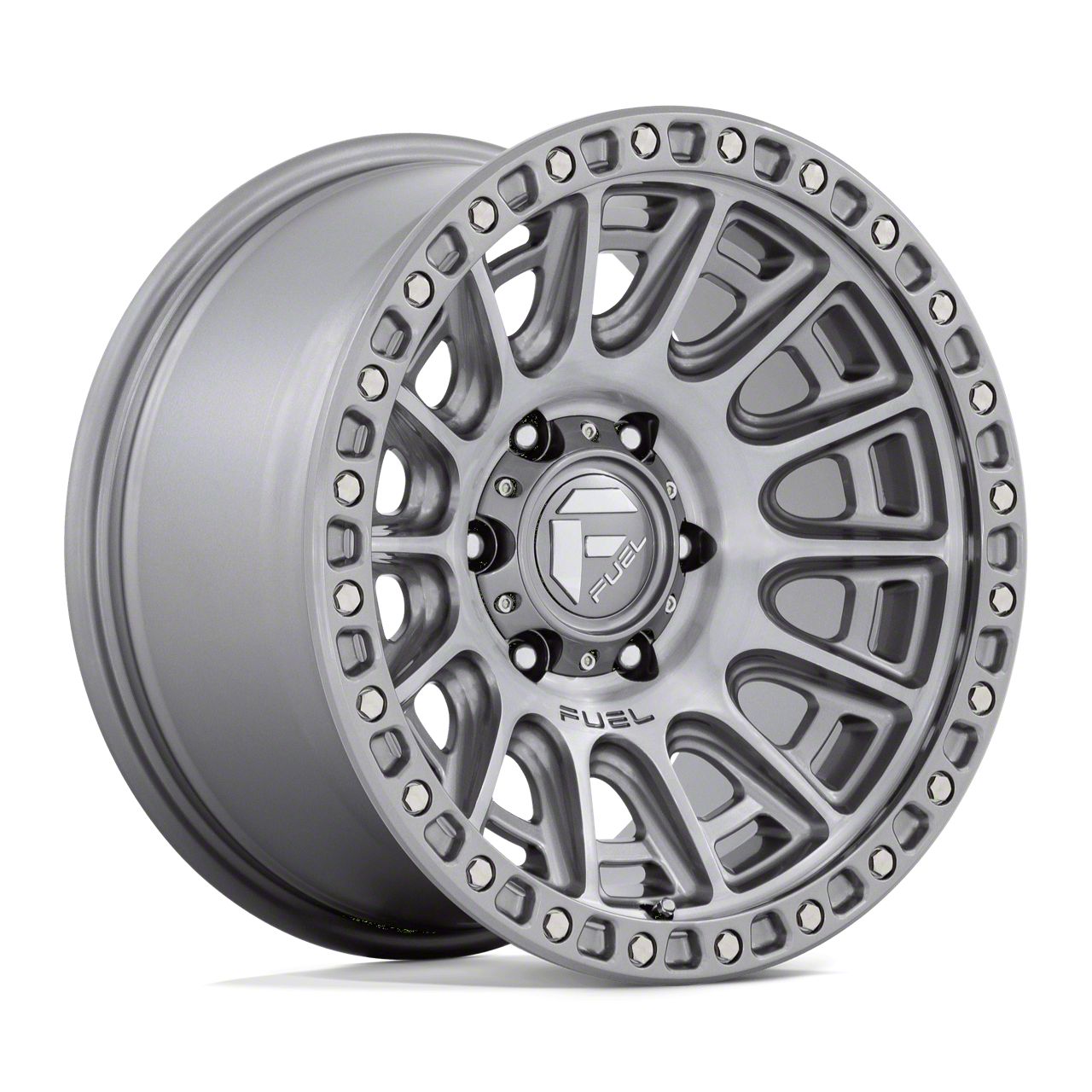 Fuel Wheels Jeep Wrangler Cycle Platinum Wheel; 17x9; -12mm Offset D83317907545 (18-26 Jeep ...