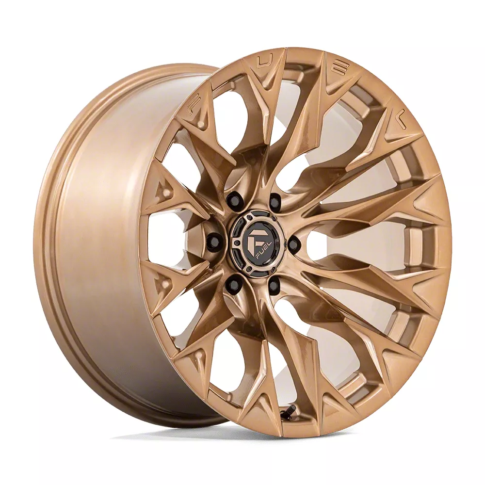 Fuel Wheels Jeep Wrangler Flame Platinum Bronze Wheel; 24x12; -44mm ...