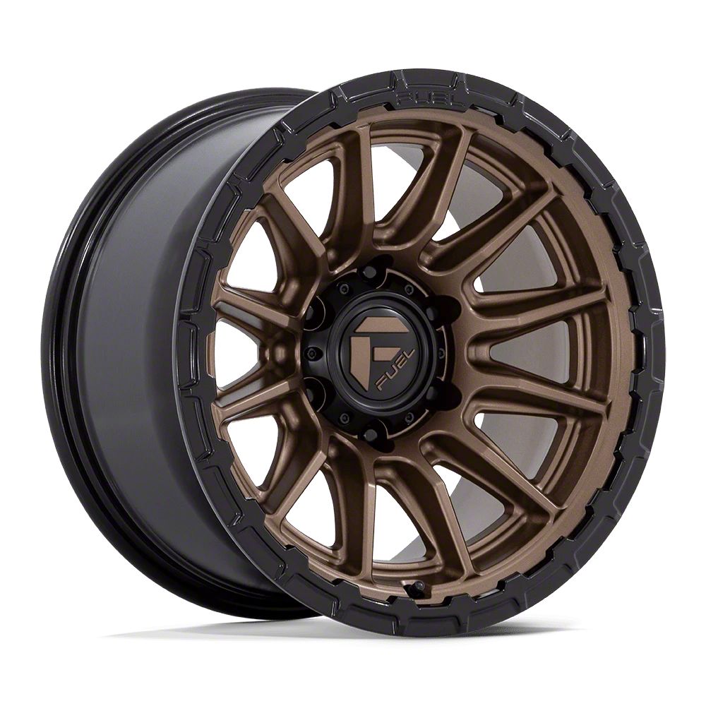 Fuel Wheels Jeep Wrangler Piston Matte Bronze with Gloss Black Lip ...