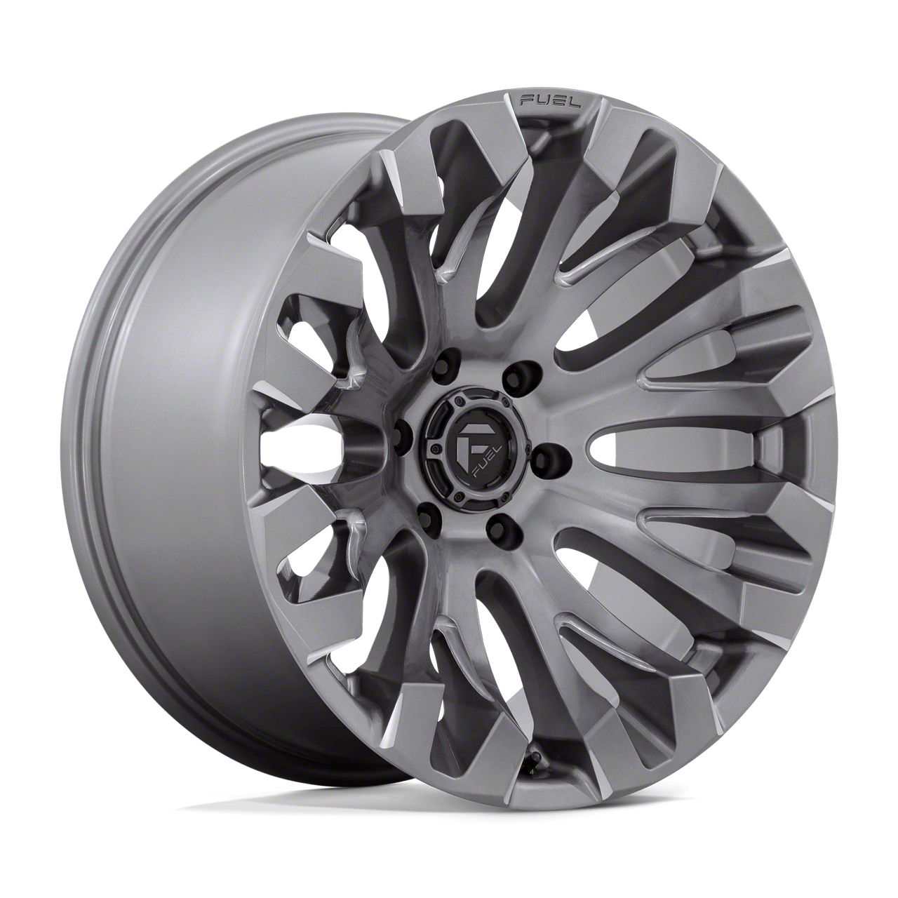 Fuel Wheels Jeep Wrangler Quake Platinum Wheel; 20x10; -18mm Offset ...