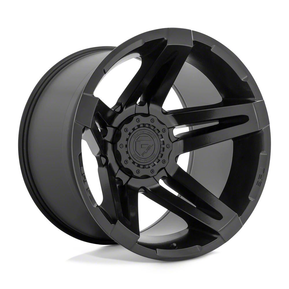 Fuel Wheels Jeep Wrangler SFJ Matte Black Wheel; 22x14; -75mm Offset ...