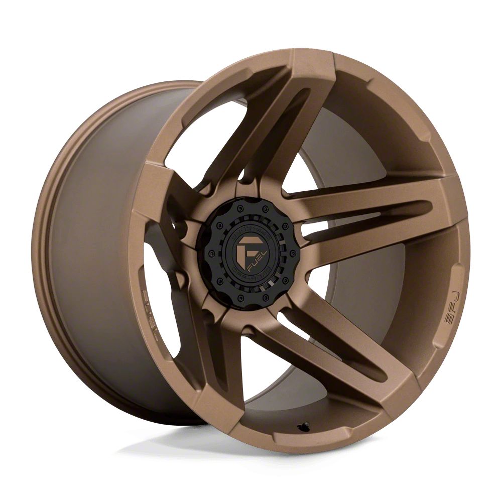 Fuel Wheels Jeep Wrangler SFJ Matte Bronze Wheel; 22x14; -75mm Offset ...