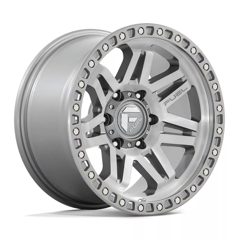 Fuel Wheels Jeep Wrangler Syndicate Platinum Wheel; 17x9; -12mm Offset ...