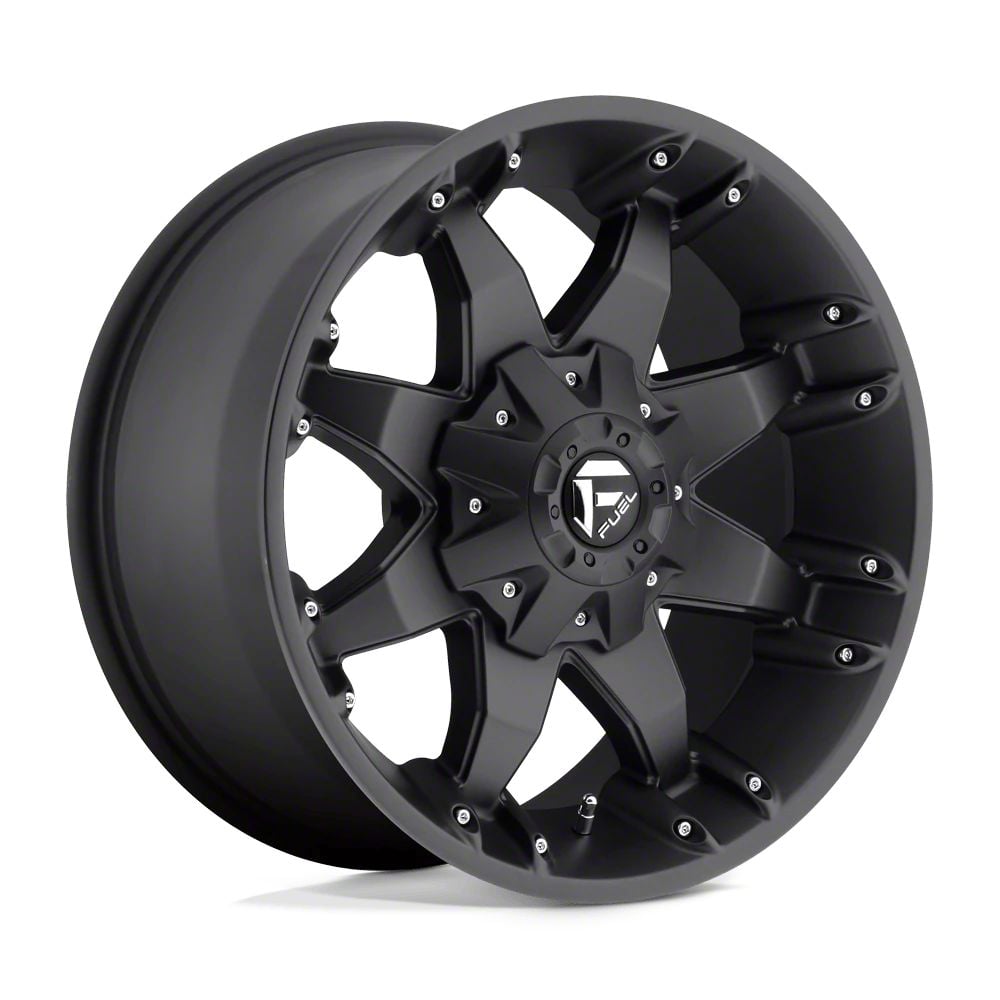 Fuel Wheels Jeep Wrangler Octane Matte Black Wheel; 18x9; -12mm Offset ...