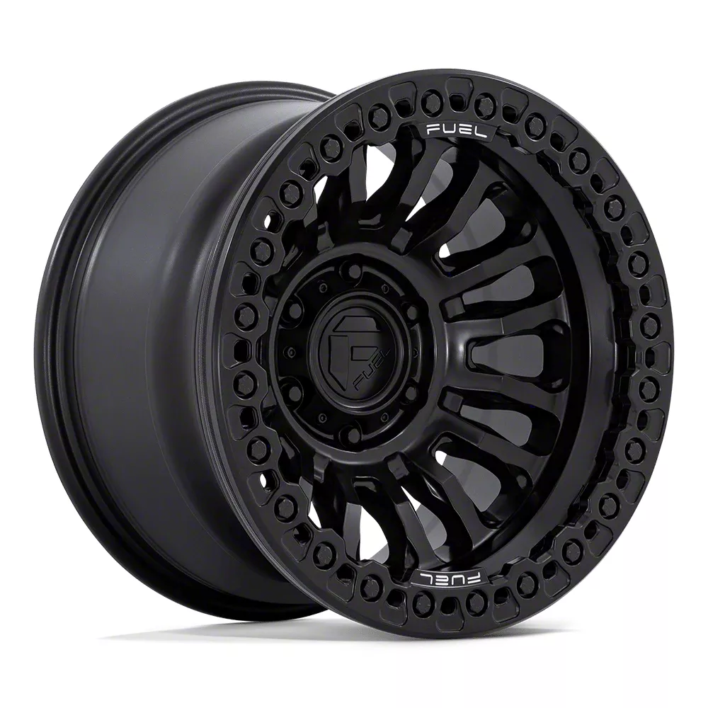 Fuel Wheels Jeep Wrangler Rincon Beadlock Blackout Wheel; 17x9; -38mm ...
