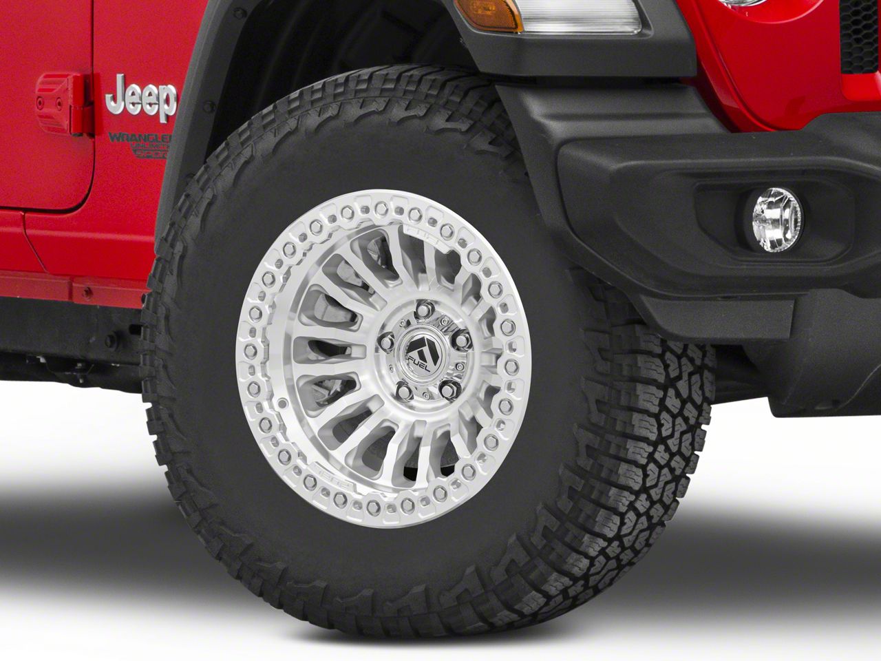 Fuel Wheels Jeep Wrangler Rincon Beadlock Cast and Machined Wheel; 17x9 ...