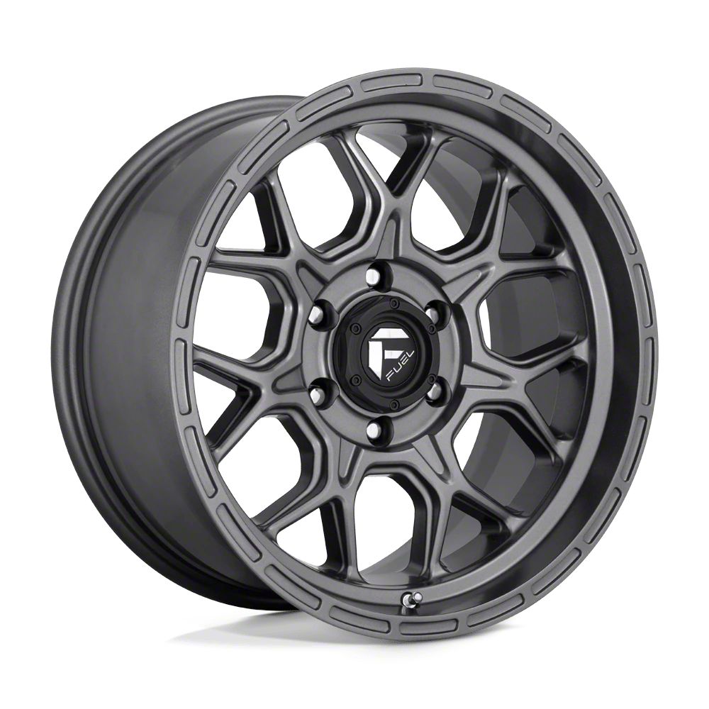 Fuel Wheels Jeep Wrangler Tech Matte Anthracite Wheel; 20x10; -18mm ...