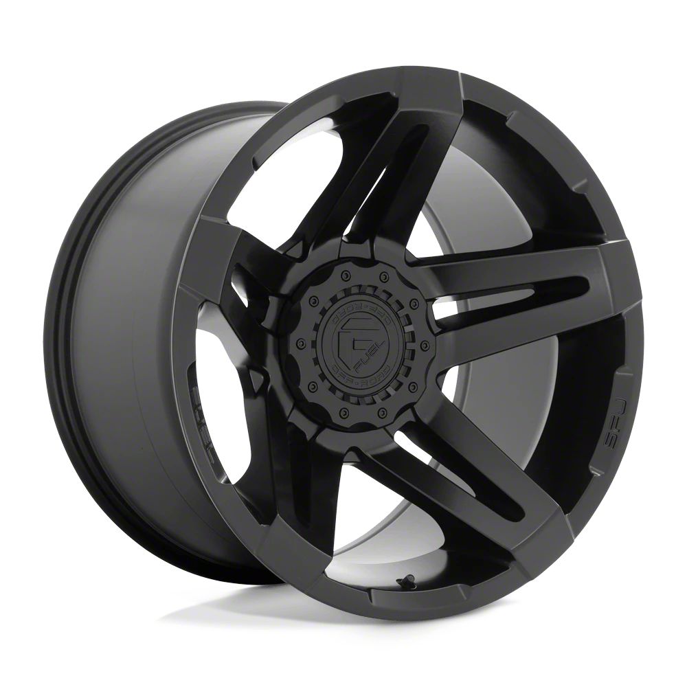 Fuel Wheels Jeep Wrangler SFJ Matte Black Wheel; 20x9; 1mm Offset ...