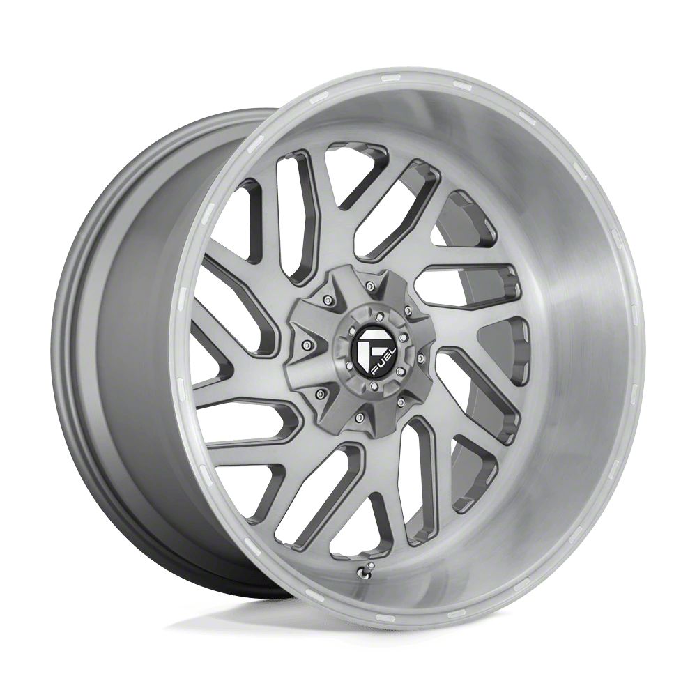Fuel Wheels Jeep Wrangler Triton Platinum Brushed Gunmetal with Tinted ...