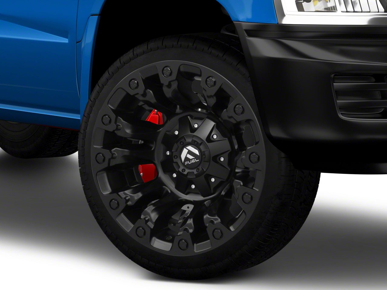 Fuel Wheels Jeep Wrangler Vapor Matte Black Wheel; 22x10; 10mm Offset ...