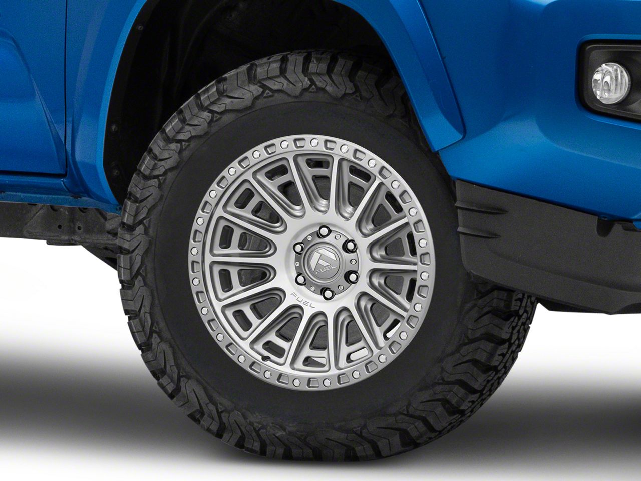 Fuel Wheels Tacoma Cycle Platinum 6-Lug Wheel; 17x9; 1mm Offset ...