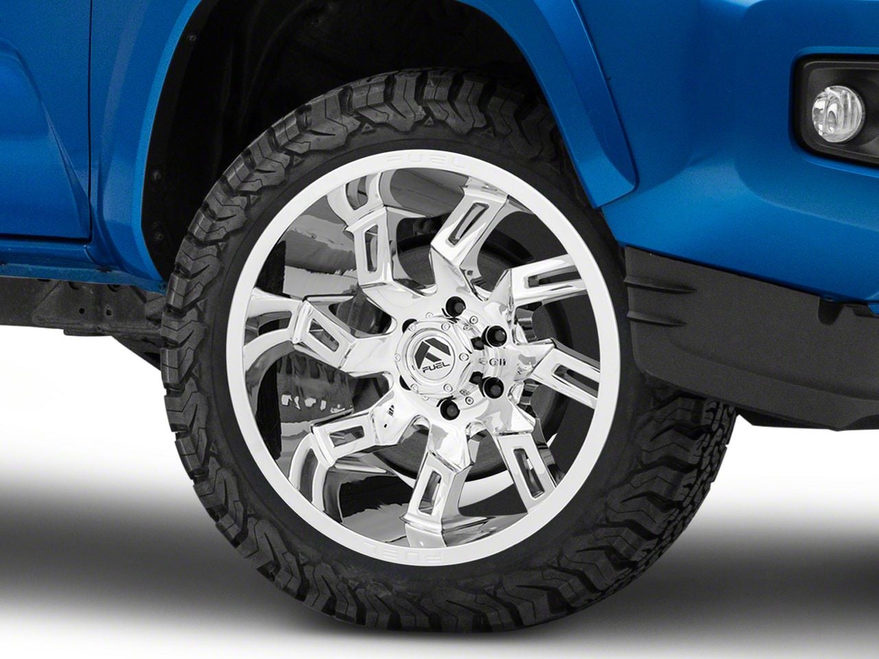 Fuel Wheels Tacoma Lockdown Chrome 6-Lug Wheel; 20x9; 1mm Offset ...