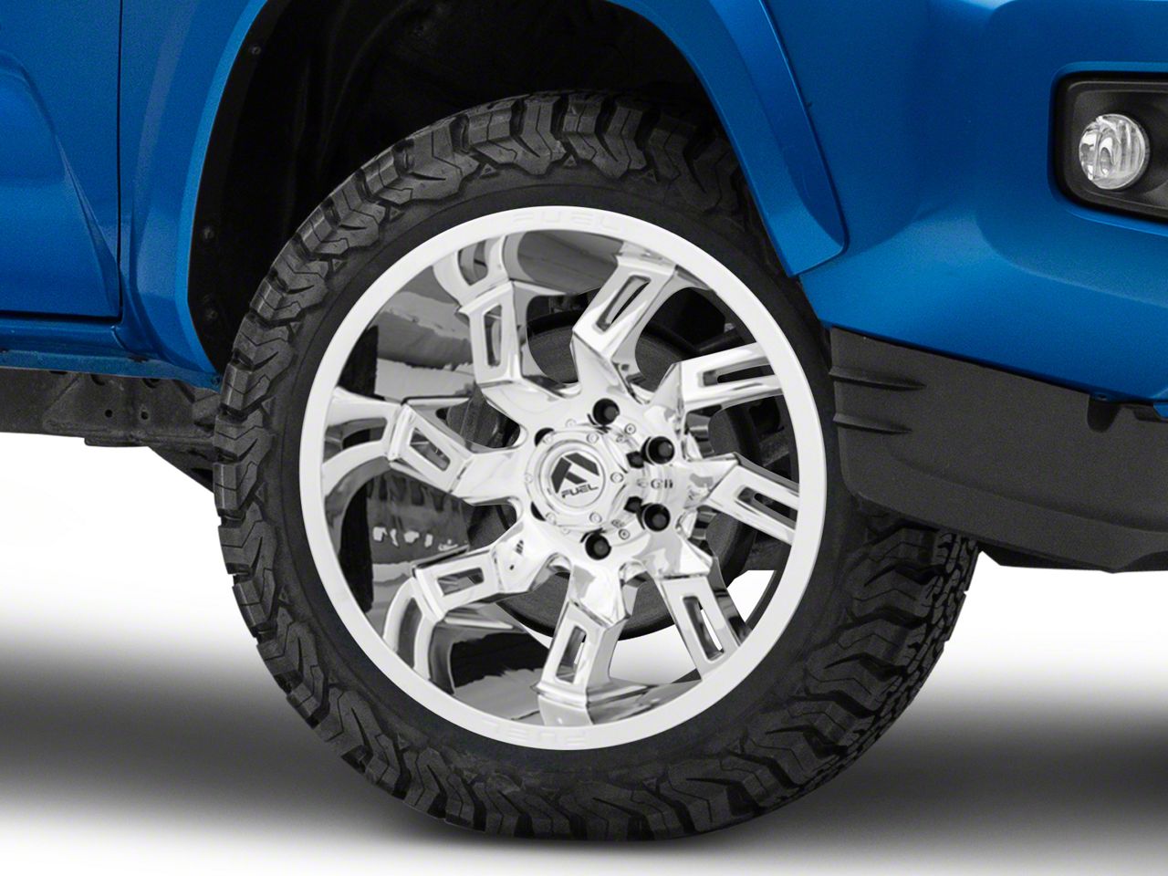 Fuel Wheels Tacoma Lockdown Chrome 6-Lug Wheel; 20x10; -18mm Offset ...