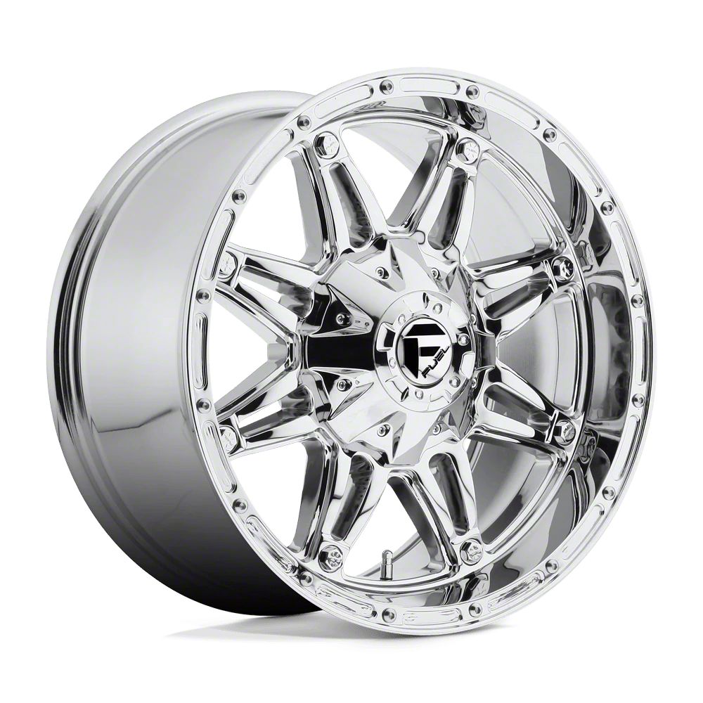 Fuel Wheels Titan Hostage Chrome 6-Lug Wheel; 20x10; -18mm Offset ...