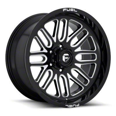 Fuel Wheels Titan Ignite Gloss Black Milled 6-Lug Wheel; 20x10; -18mm ...