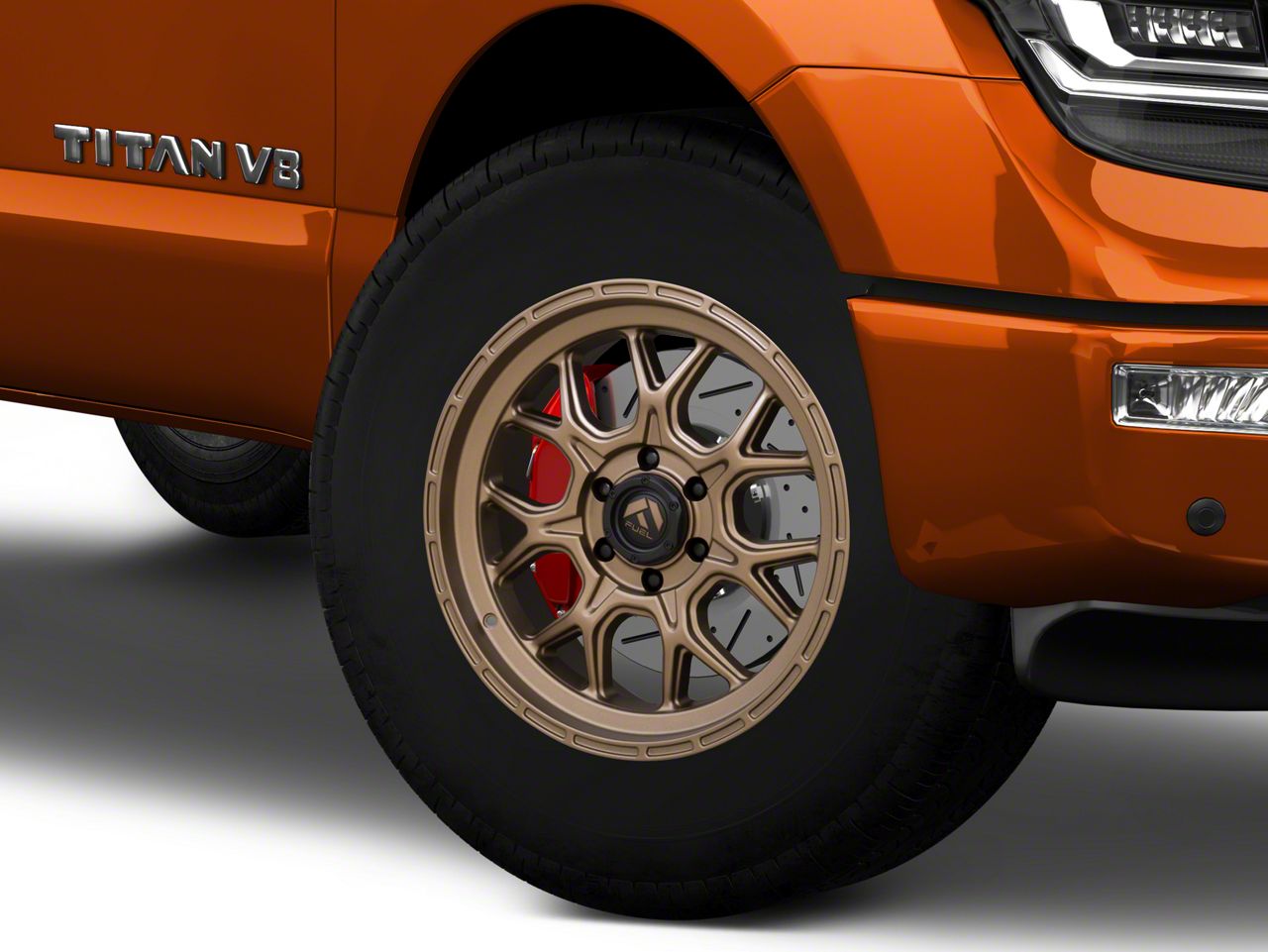 Fuel Wheels Titan Tech Matte Bronze 6-Lug Wheel; 18x9; 20mm Offset ...