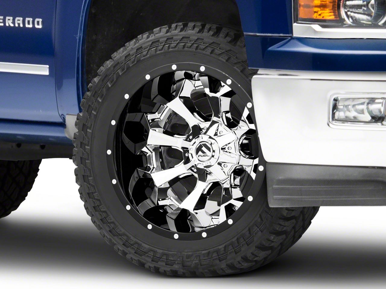 Fuel Wheels Titan XD Assault Chrome 6-Lug Wheel; 22x12; -44mm Offset ...