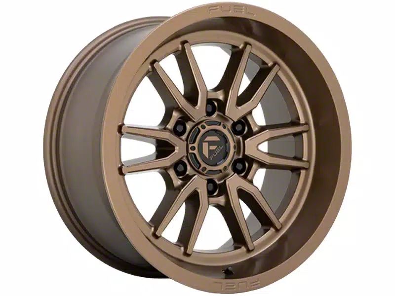 Fuel Wheels Titan XD Clash Bronze 6-Lug Wheel; 18x9; 1mm Offset ...