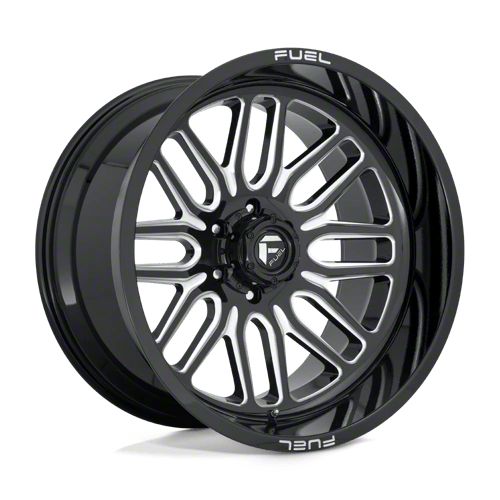 Fuel Wheels Titan XD Ignite Gloss Black Milled 6-Lug Wheel; 22x12 ...