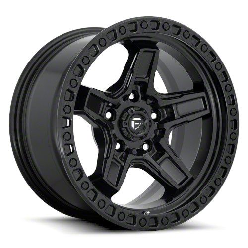 Fuel Wheels Titan XD Kicker Matte Black 6-Lug Wheel; 18x9; 1mm Offset ...