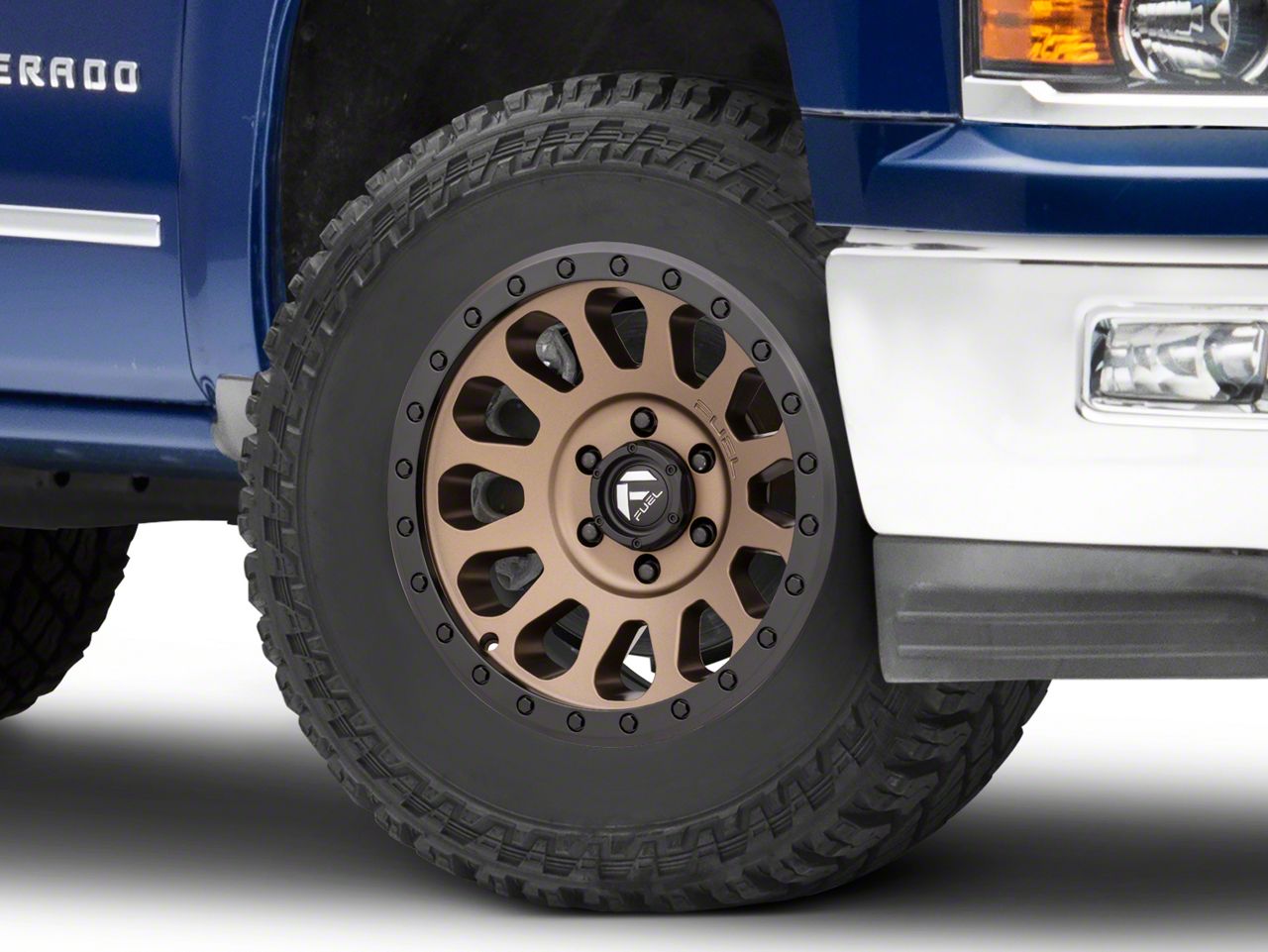 Fuel Wheels Titan XD Vector Bronze 6-Lug Wheel; 18x9; 1mm Offset ...