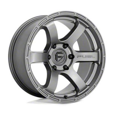 Fuel Wheels Toyota 4-Runner Rush Textured Black 6-Lug Wheel; 17x9 ...