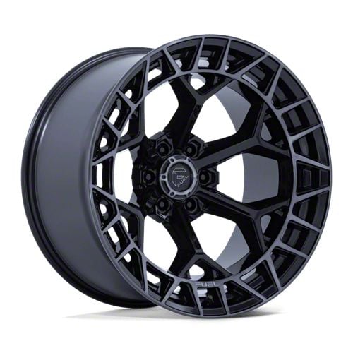 Fuel Wheels Tundra Charger Gloss Black Brushed Dark Tint 6-Lug Wheel ...