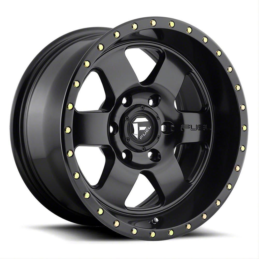 Fuel Wheels Tundra Podium Matte Black 6-Lug Wheel; 18x9; 20mm Offset ...