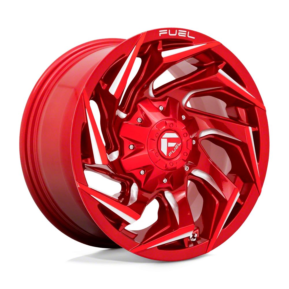 Fuel Wheels Tundra Reaction Candy Red Milled 5-Lug Wheel; 20x9; 20mm ...