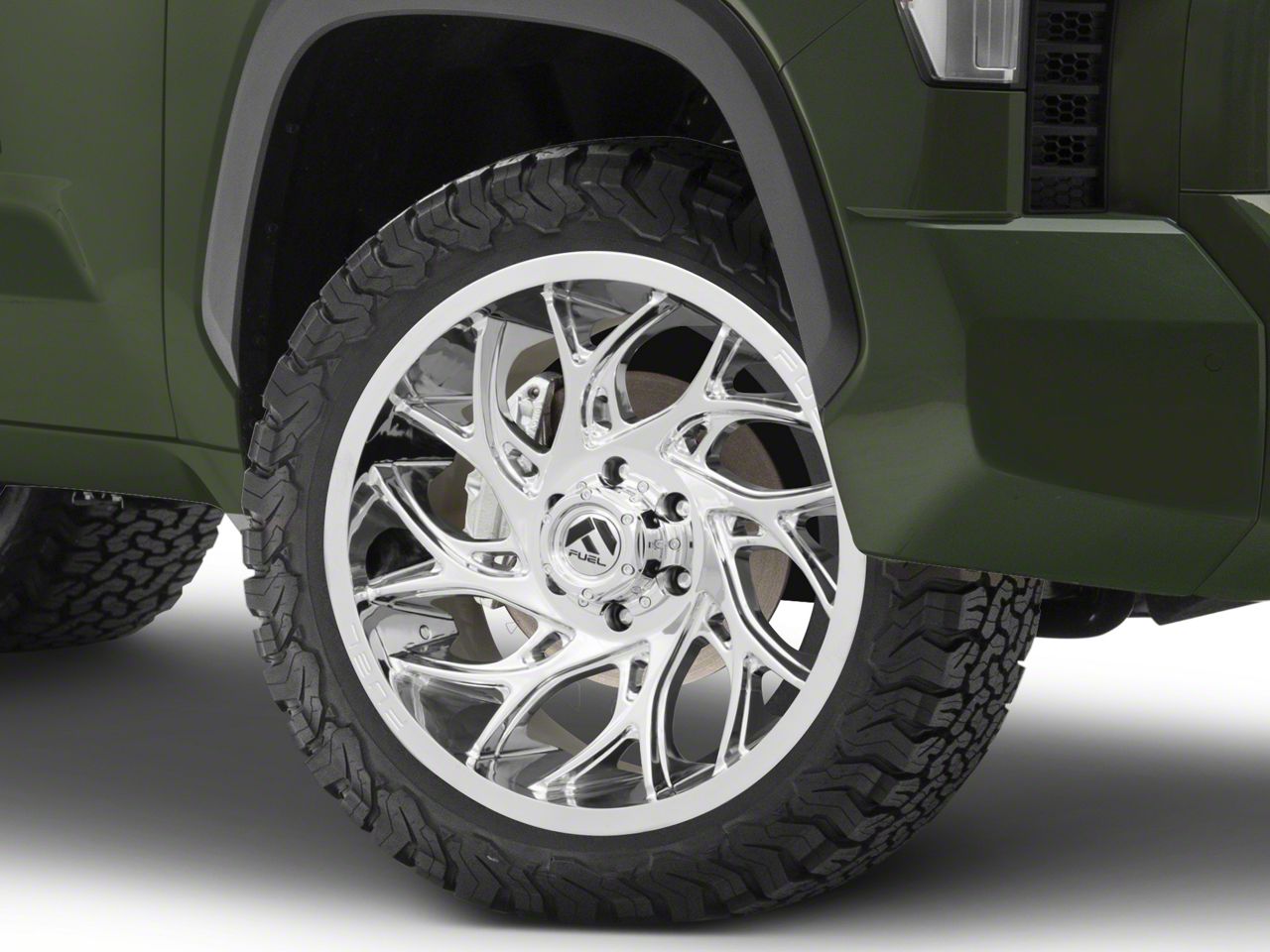Fuel Wheels Tundra Runner Chrome 6-Lug Wheel; 24x14; -75mm Offset ...