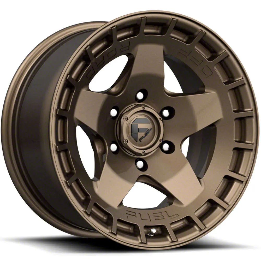 Fuel Wheels Tundra Warp Matte Bronze 5-Lug Wheel; 20x9; 20mm Offset ...