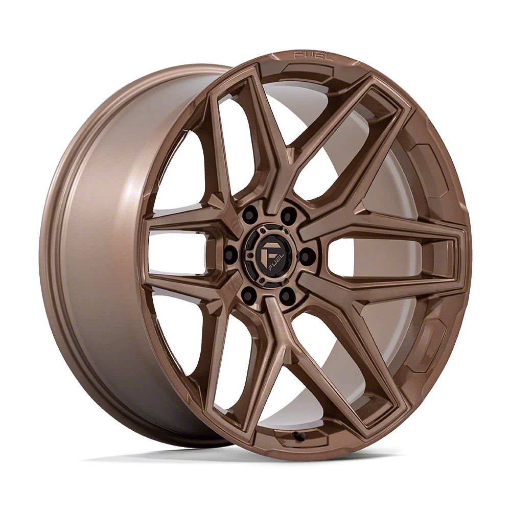 Fuel Wheels Toyota 4-Runner Flux Platinum Bronze 6-Lug Wheel; 22x12 ...