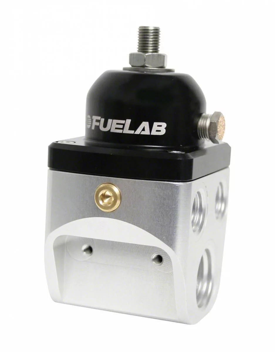 Fuelab Bronco Universal CARB Adjustable Fuel Pressure Regulator; 2-4 ...