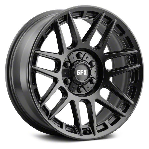 G-FX Bronco TM8 Matte Black 6-Lug Wheel; 17x8.5; 18mm Offset TM8 785 ...
