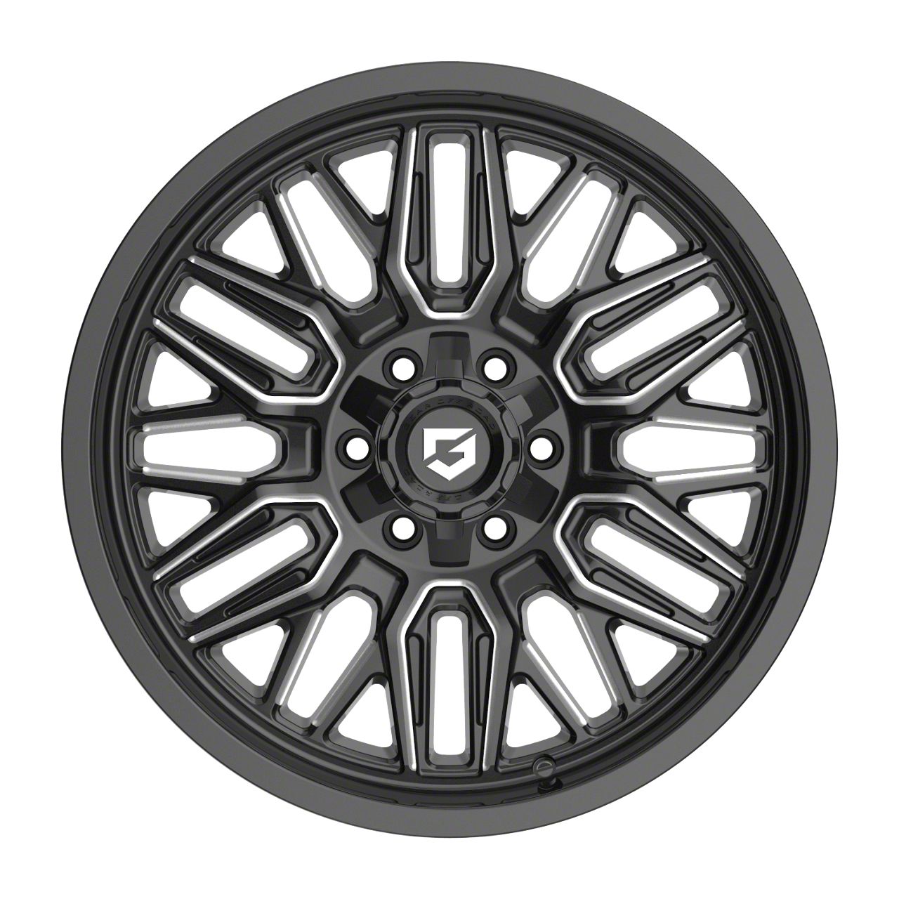 Gear Off-Road Tacoma 775 Gloss Black Milled 6-Lug Wheel; 20x9; 18mm ...