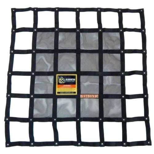 Gladiator Cargo Nets Frontier Utility Interior Net; 4-Foot x 4-Foot GBN-100 (Universal; Some ...
