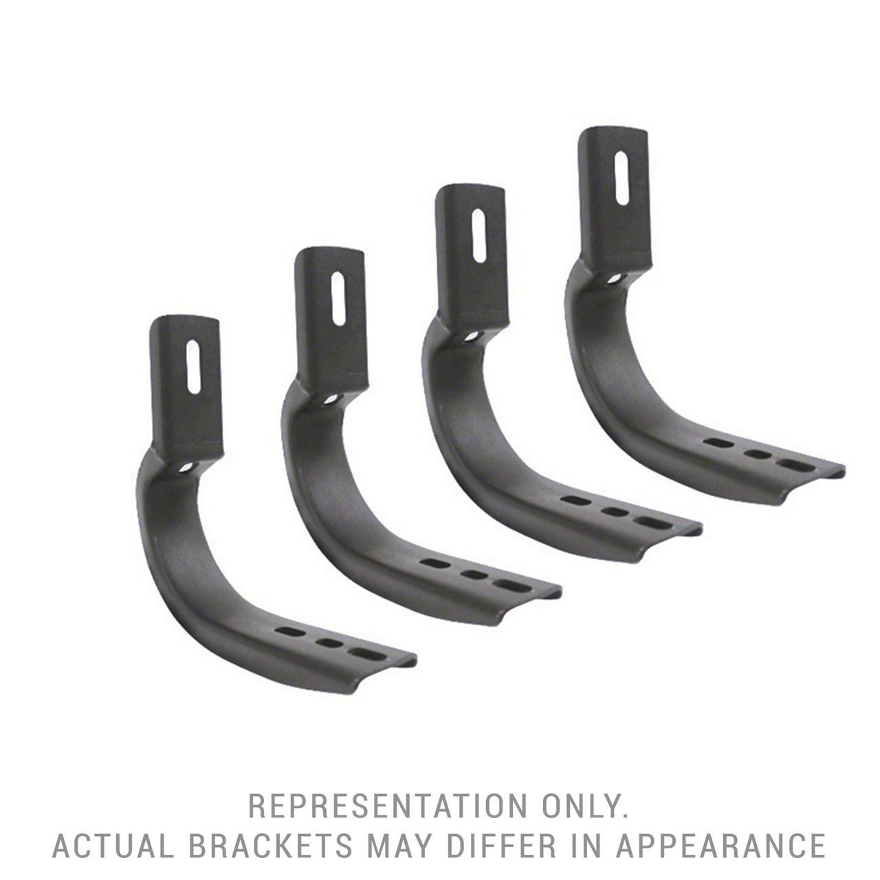 Go Rhino Frontier Brackets for OE Xtreme Cab Length Side Steps 6843465 ...