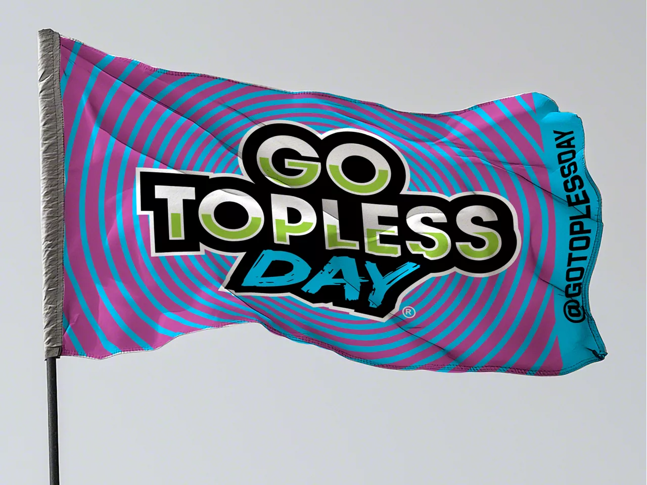 Universal XT Go Topless Day 2026 Event Flag - Free Shipping