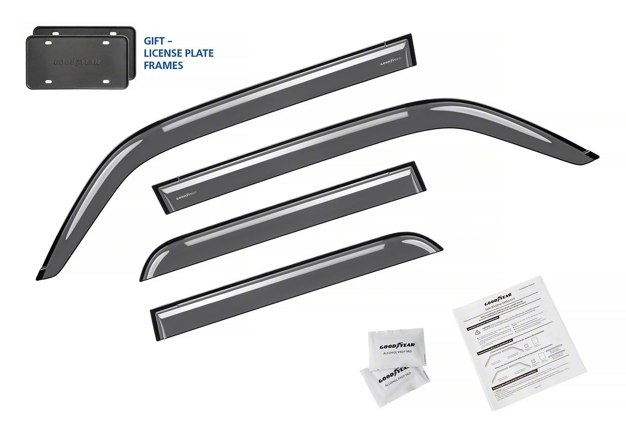 Goodyear Car Accessories Toyota 4-Runner Shatterproof Tape-On Window ...