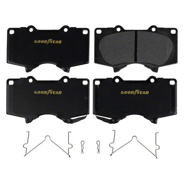 Goodyear Brakes Toyota 4-Runner Truck and SUV Carbon Ceramic Brake Pads ...