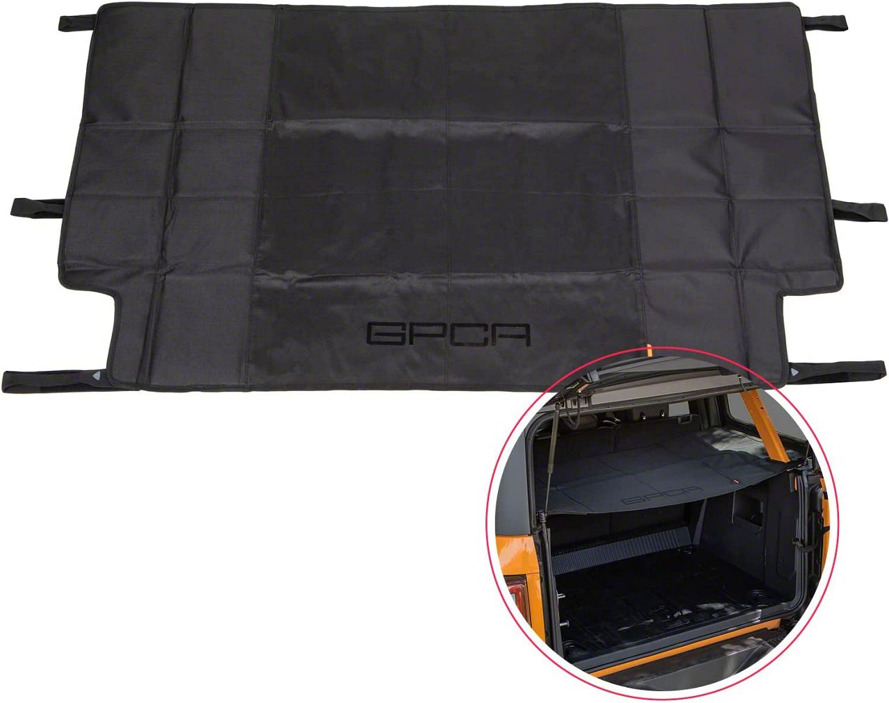 GPCA Bronco Hard Top Cargo Cover B4CC (21-26 Bronco 4-Door) - Free Shipping