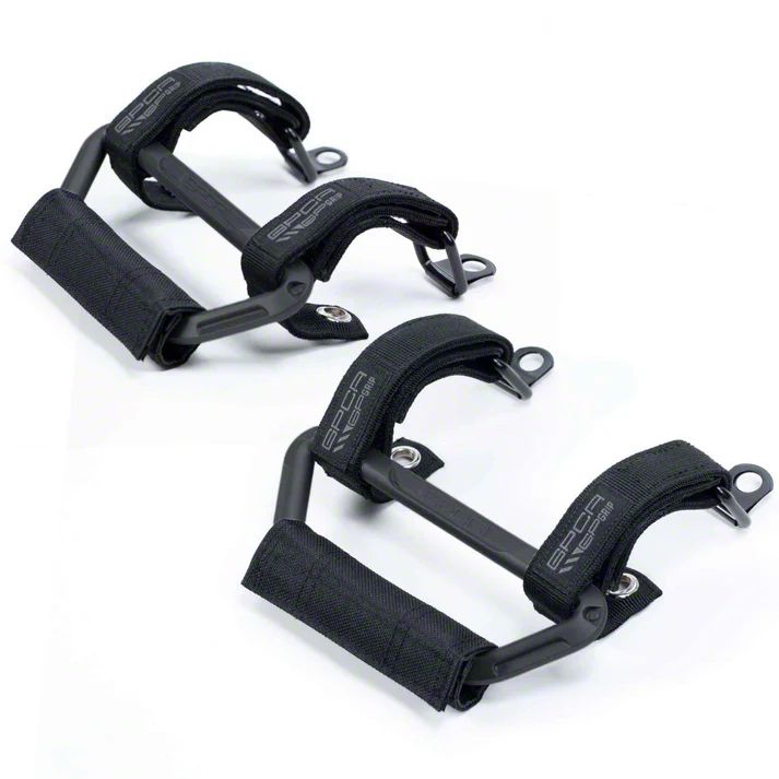 GPCA Jeep Gladiator GP-Grip AIR Front Seat Grab Handles; Jet Black GP ...
