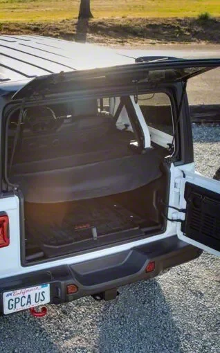 GPCA Jeep Wrangler Freedom Pack LITE Cargo Cover for Hard Tops JL4FD ...