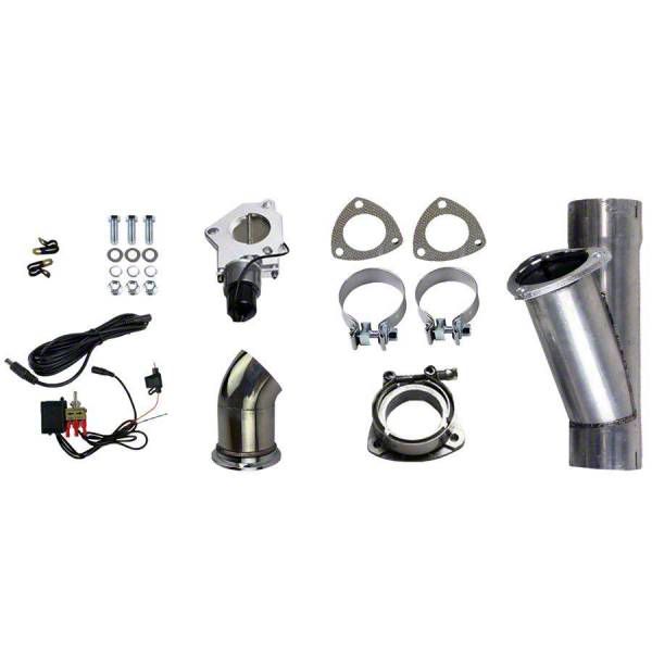 Granatelli Motor Sports Jeep Wrangler Electronic Exhaust Cutout Single ...