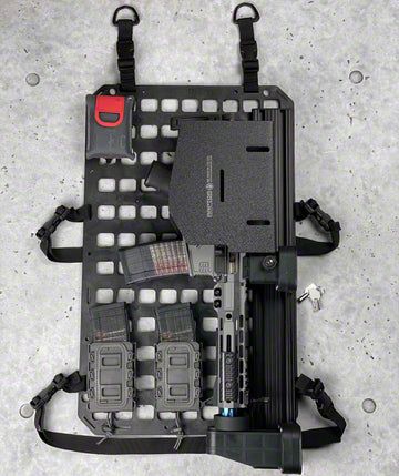 Grey Man Tactical Bronco Sport RMP Vehicle Locking Rifle Rack MOLLE ...