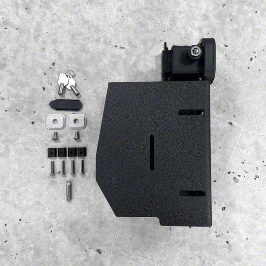 Grey Man Tactical Jeep Gladiator Locking Rifle Rack with 12-Inch Raptor ...