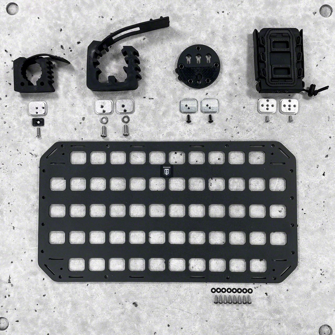 Grey Man Tactical Jeep Gladiator RMP Case Lid Organizer Rifle Rack and ...