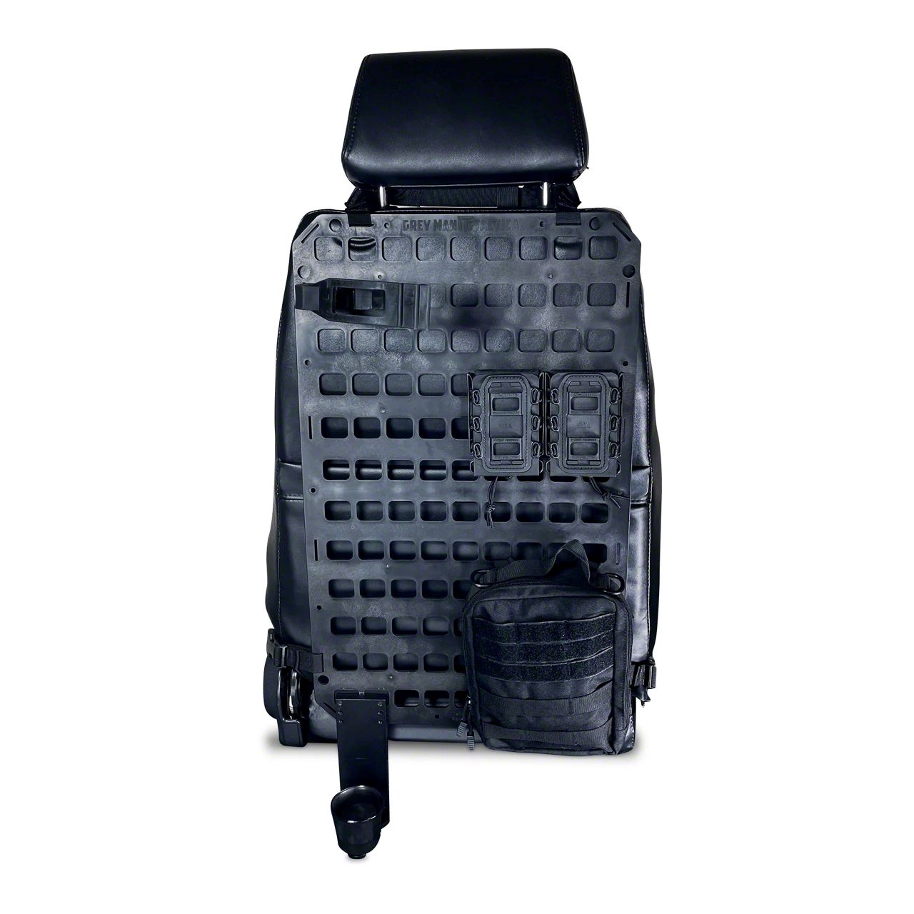 Grey Man Tactical Jeep Gladiator Vehicle Rifle Rack MOLLE Panel with XL ...